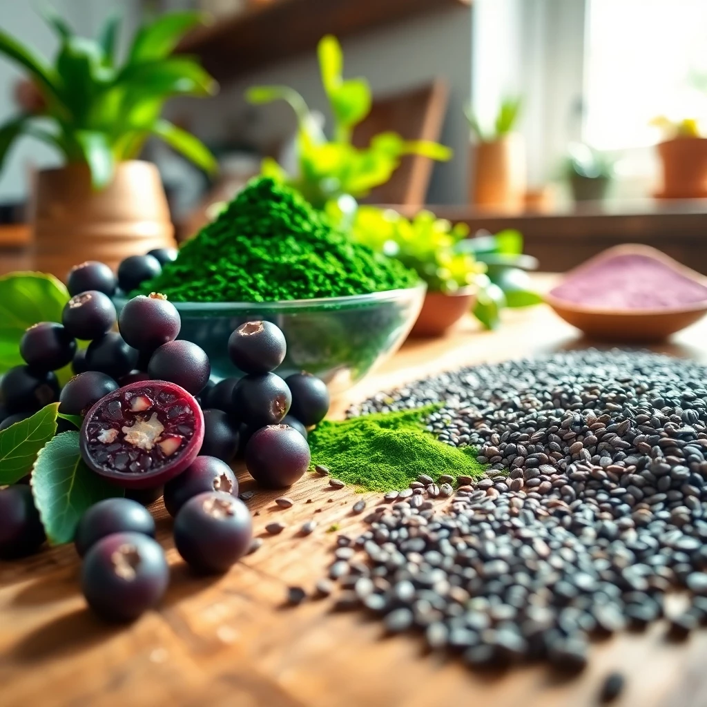 Spirulina, Acai & Chia: Superfoods und gesundheitliche Vorteile