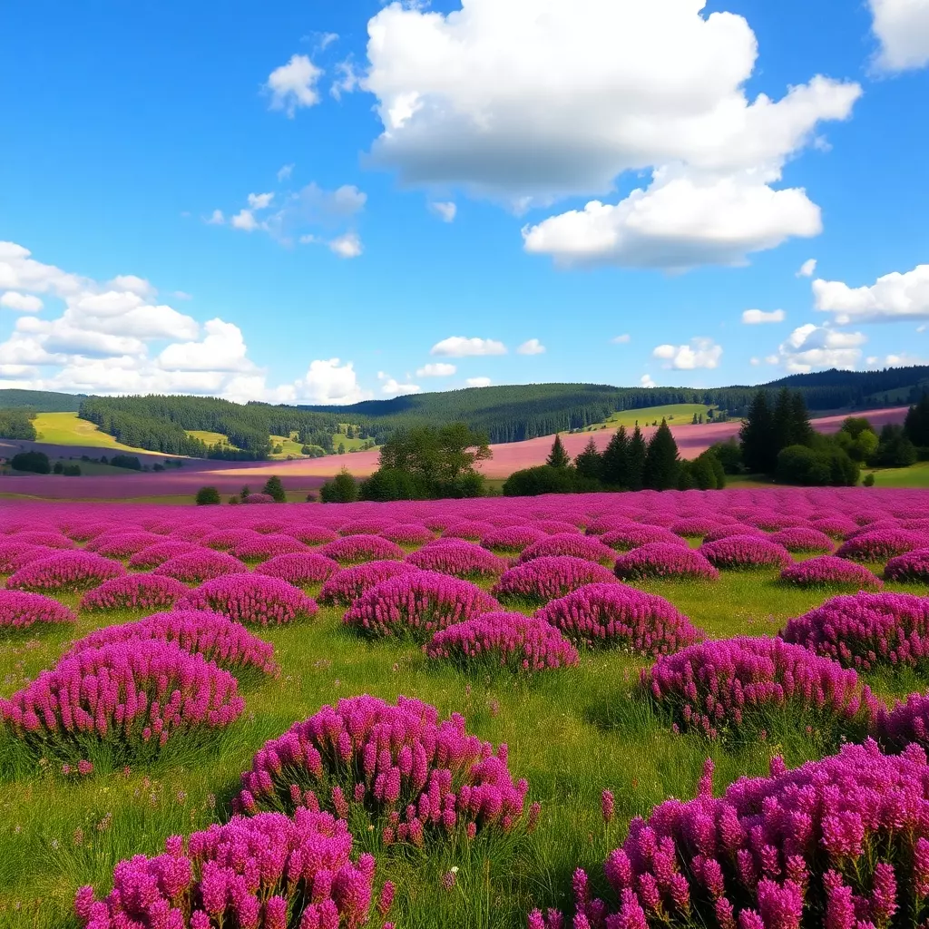 Faszination Lüneburger Heideblüte und geführte Panoramawanderungen