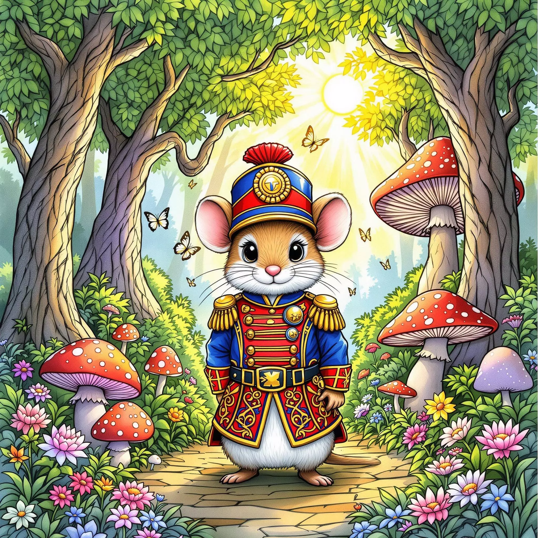 Pit der Mäusehusar und die nächtliche Reise zum Wolkenschloss